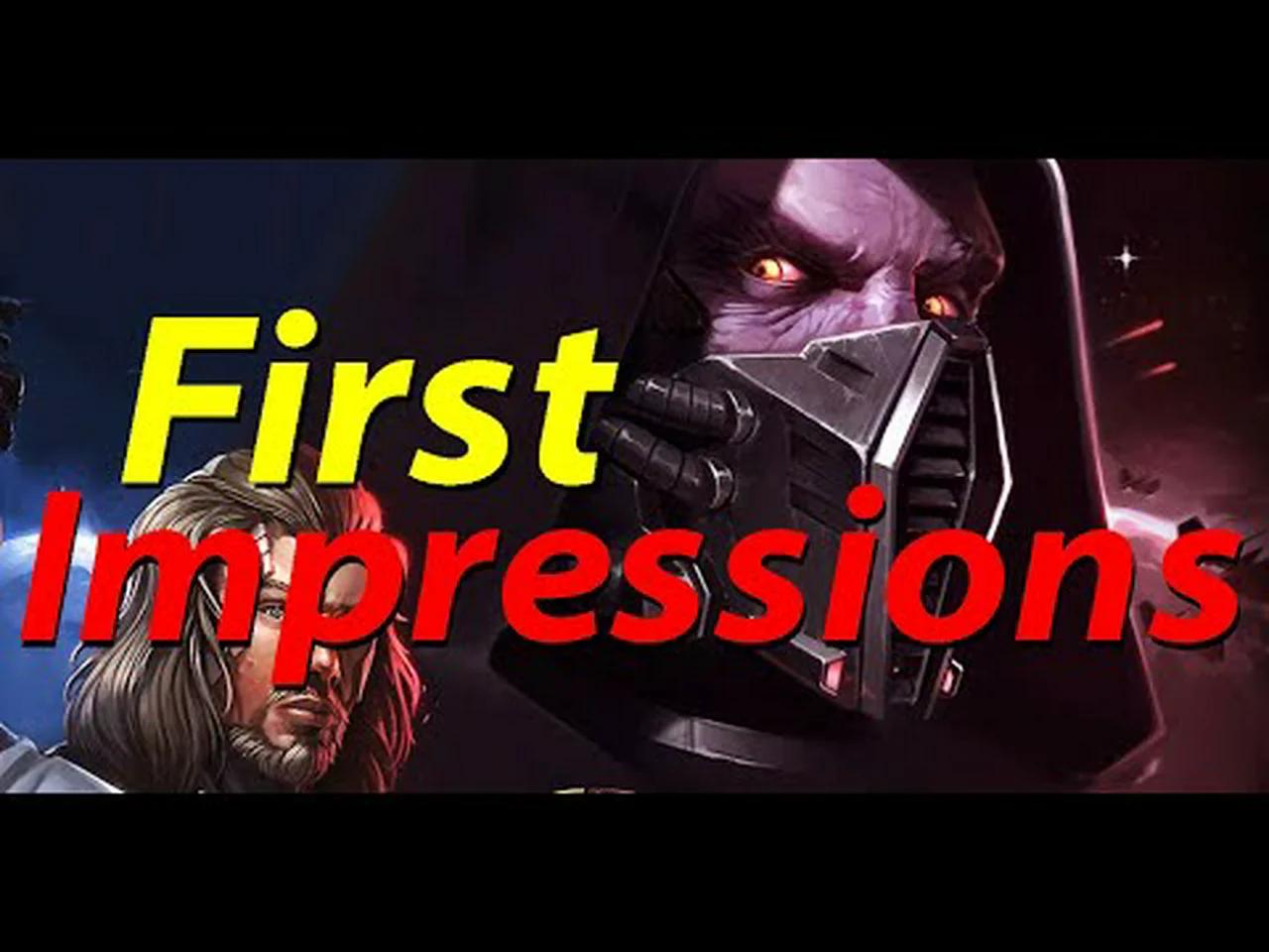 SWTOR Legacy of the Sith First Impression