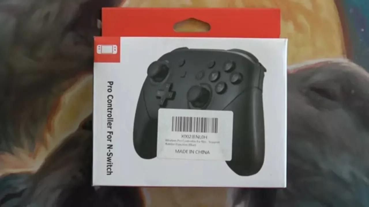 Nintendo Switch 3rd Party Wireless Bluetooth Pro Controller in Blue ...