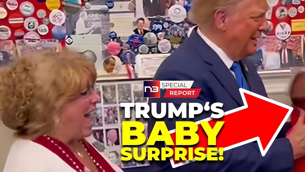 MOMENTS AFTER BABY GIRL HANDED TO TRUMP, SOMETHING HAPPENED THAT MADE ...