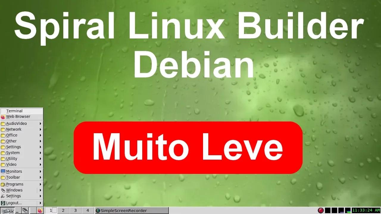 Spiral Linux Debian Desktop Builder. Uma Seleção de Spins do Debian ...