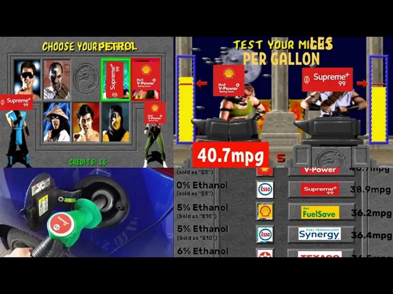 Does Ethanol Increase Fuel Consumption? ⛽ Shell V-Power 🆚️ Esso Synergy ...