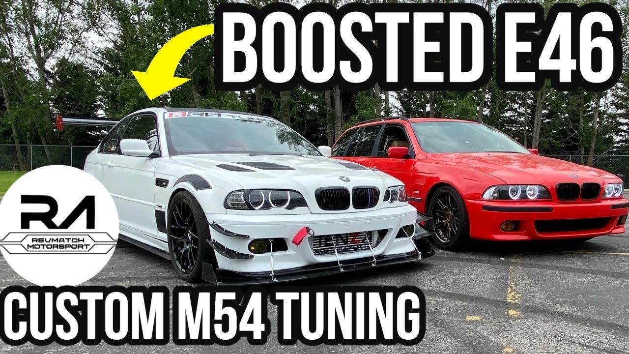 Custom Revmatch E46 boosted tune - Supercharged BMW 330ci racecar ...