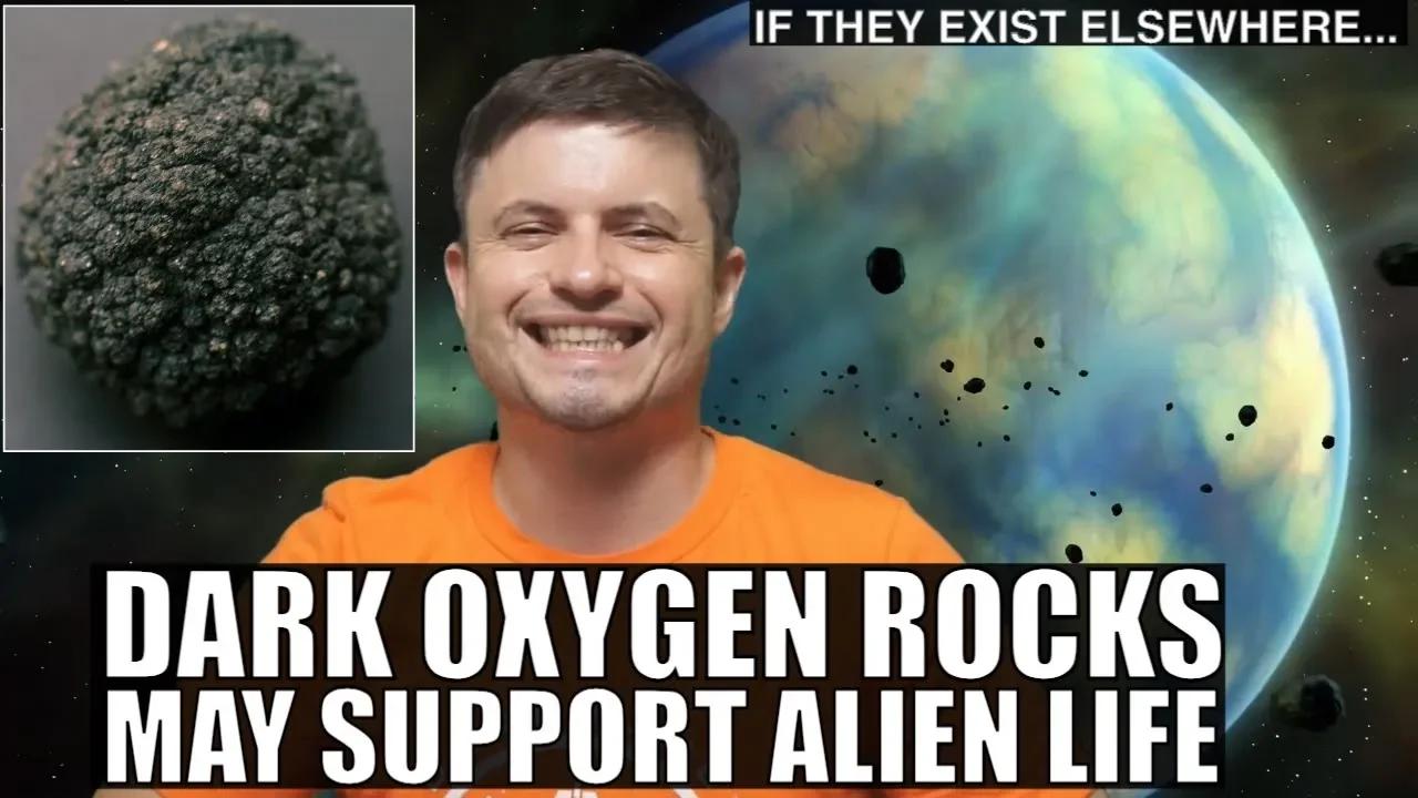 Dark Oxygen Produced by Metallic Rocks May Support Extraterrestrial Life
