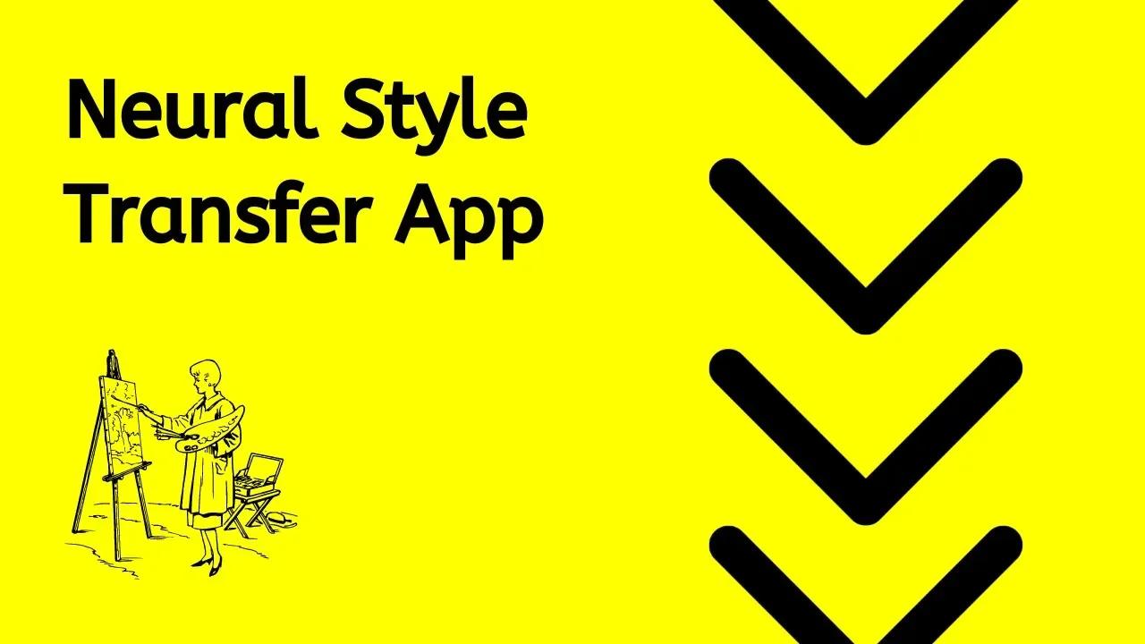 Neural Style Transfer Python Plotly App