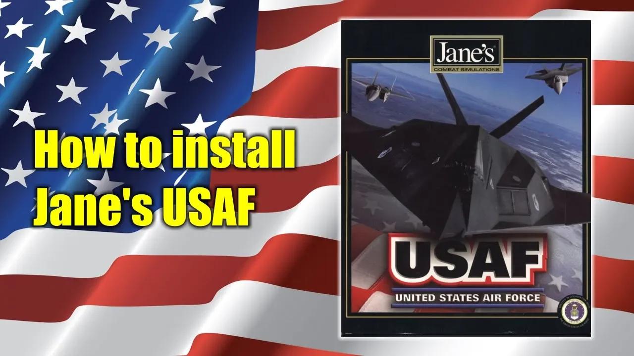 How to install Jane's Combat Simulations: USAF