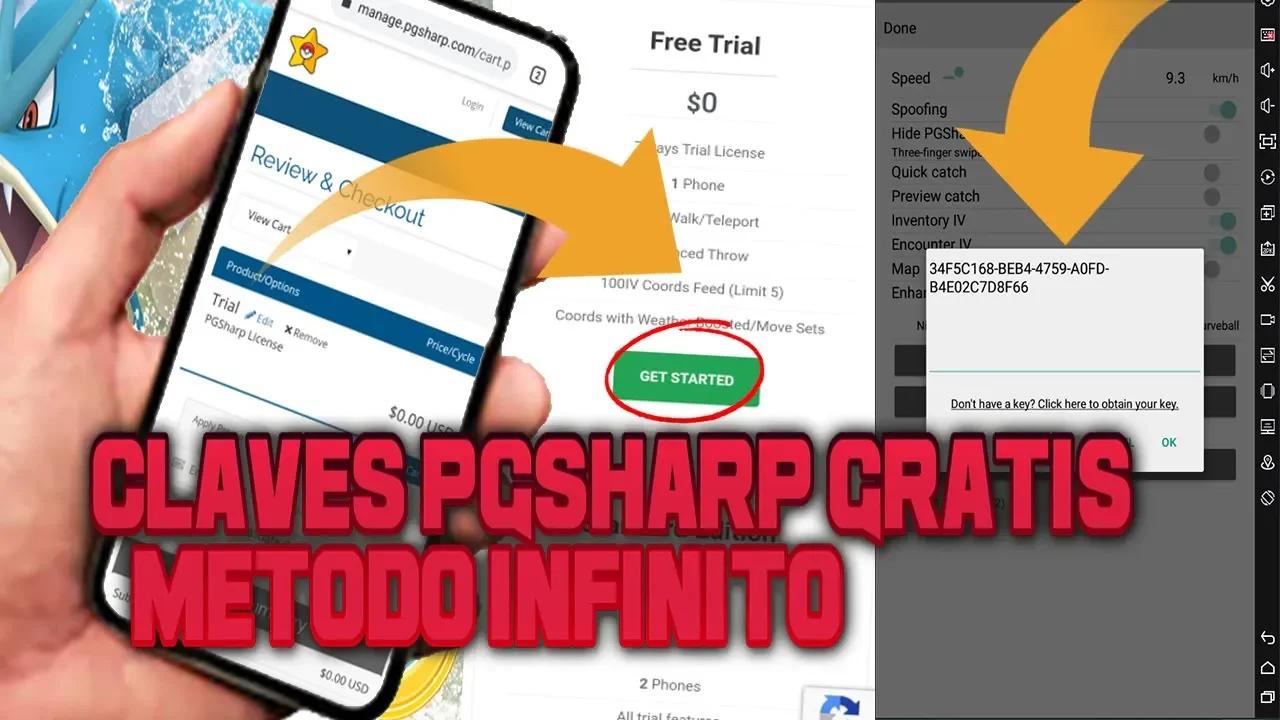 🔶Actualización como GENERAR KEYS de pgsharp paso a paso GRATIS [ FACIL Y RAPIDO ]Metodo funcionando🚀