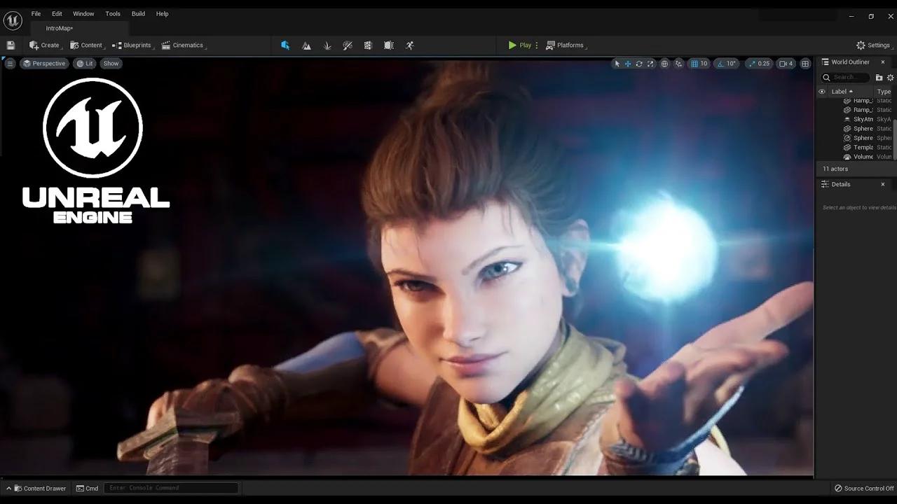 Unreal Engine 5 - Windwalker Echo Character! - Testing! 😘