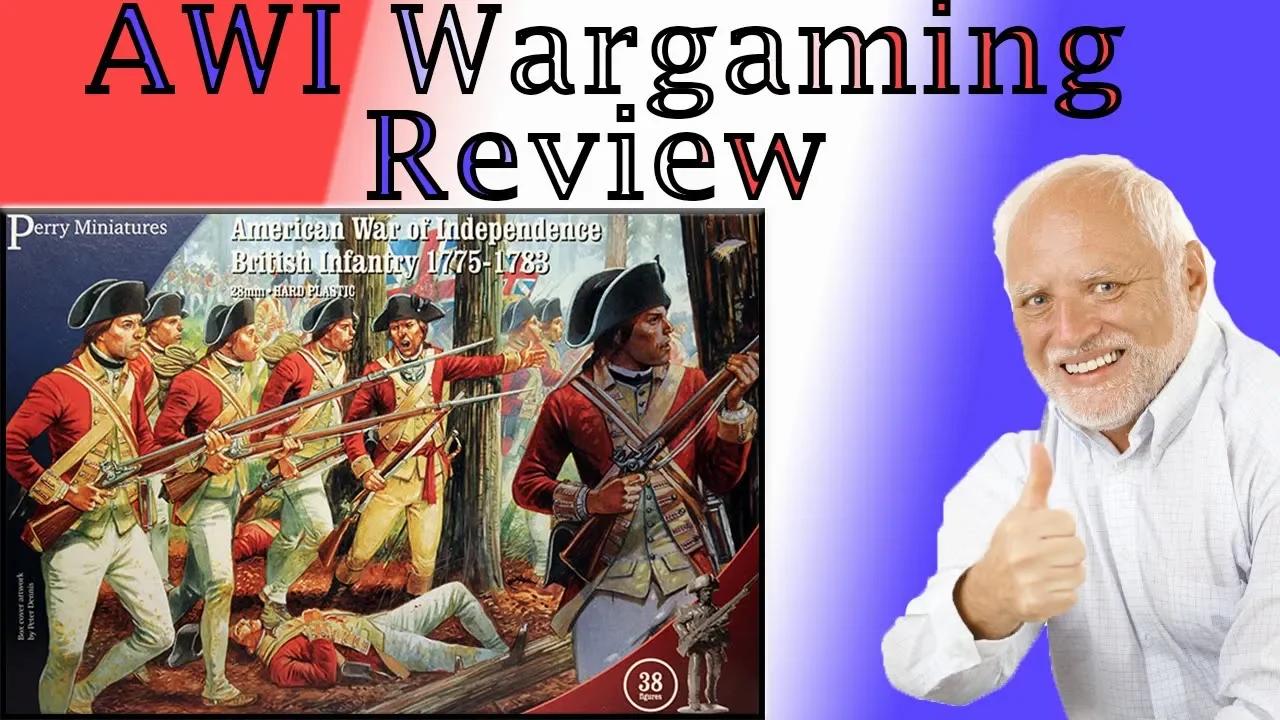 Getting Started AWI Wargaming #3 : Perry British Infantry Review ...