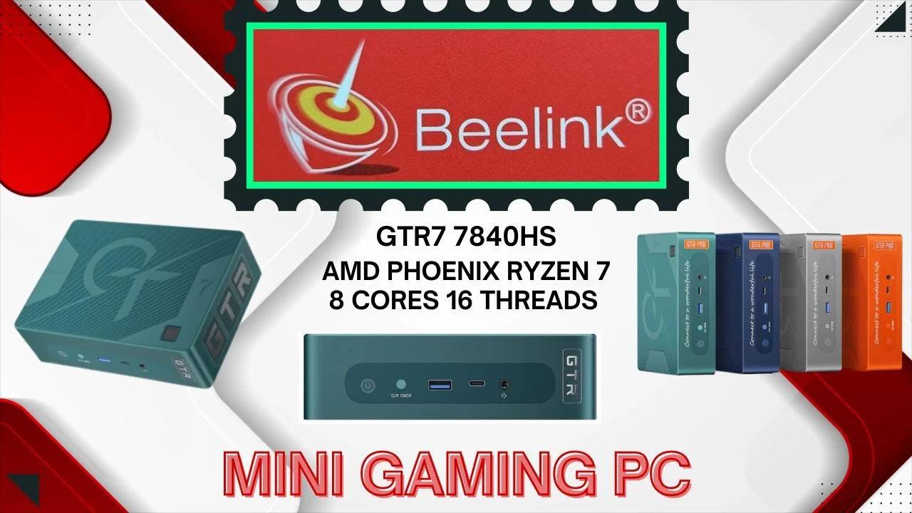 REVIEW - Beelink GTR7 Series Gaming Mini PC - AMD Phoenix Ryzen 7 ...