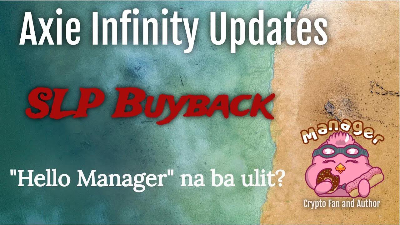 Axie Infinity | SLP Buyback Updates