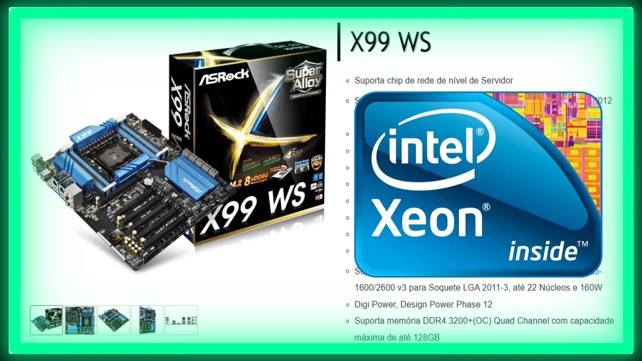ASRock - X99 WS - Chipset Intel Express X99