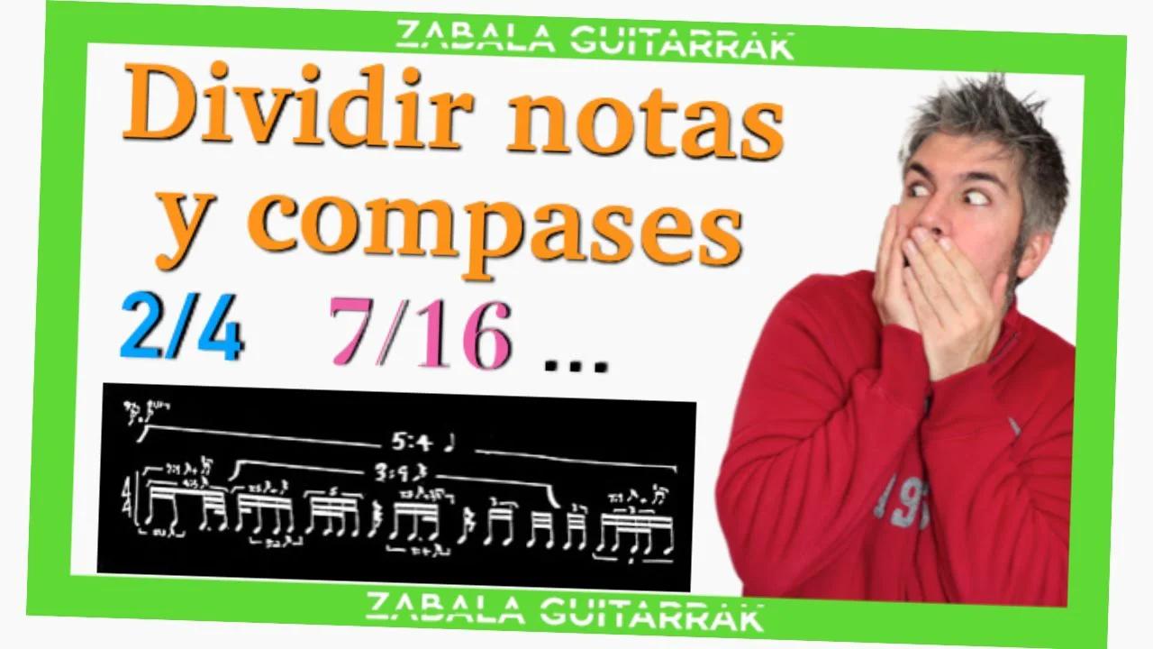 🎸Aprende a Subdividir Figuras Musicales y Compases