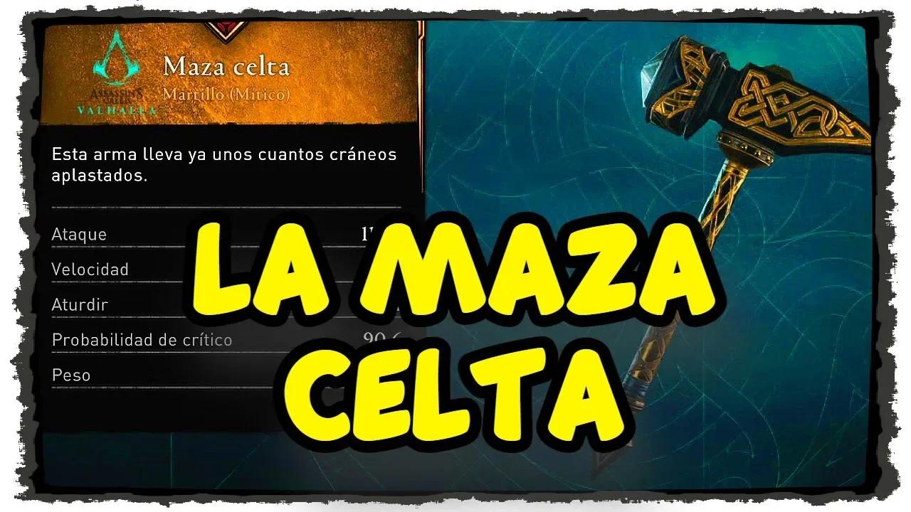 🔥 Cómo CONSEGUIR la MAZA CELTA en ASSASSIN'S CREED VALHALLA - Guía en ...
