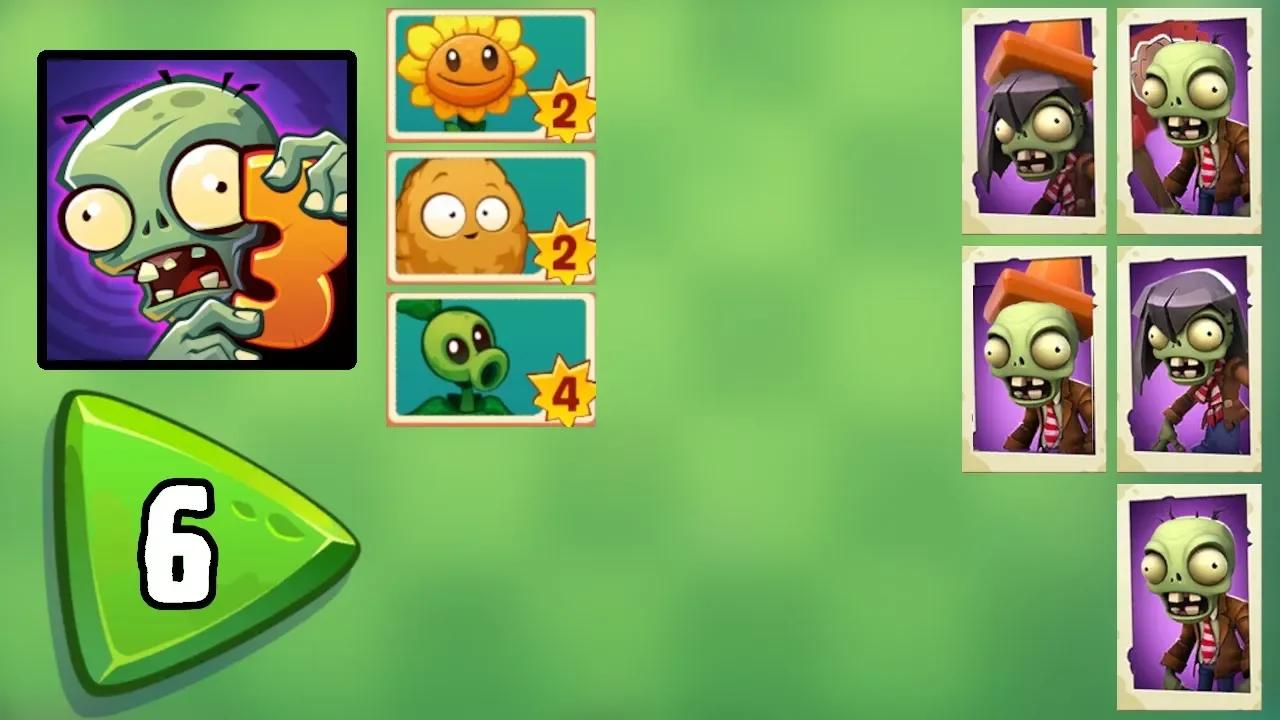 Plants vs. Zombies 3 - Dave's House Level 6 [No Boosters]