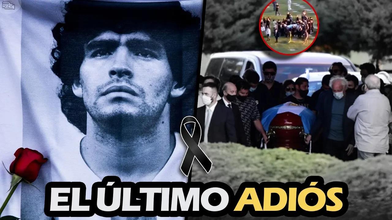 Así Fue El Último Adiós a Diego Armando Maradona Funeral, Homenaje y ...