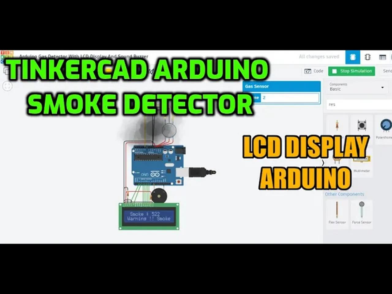 How To Use Arduino Gas Detector With Lcd Display And Sound Buzzer On 3150