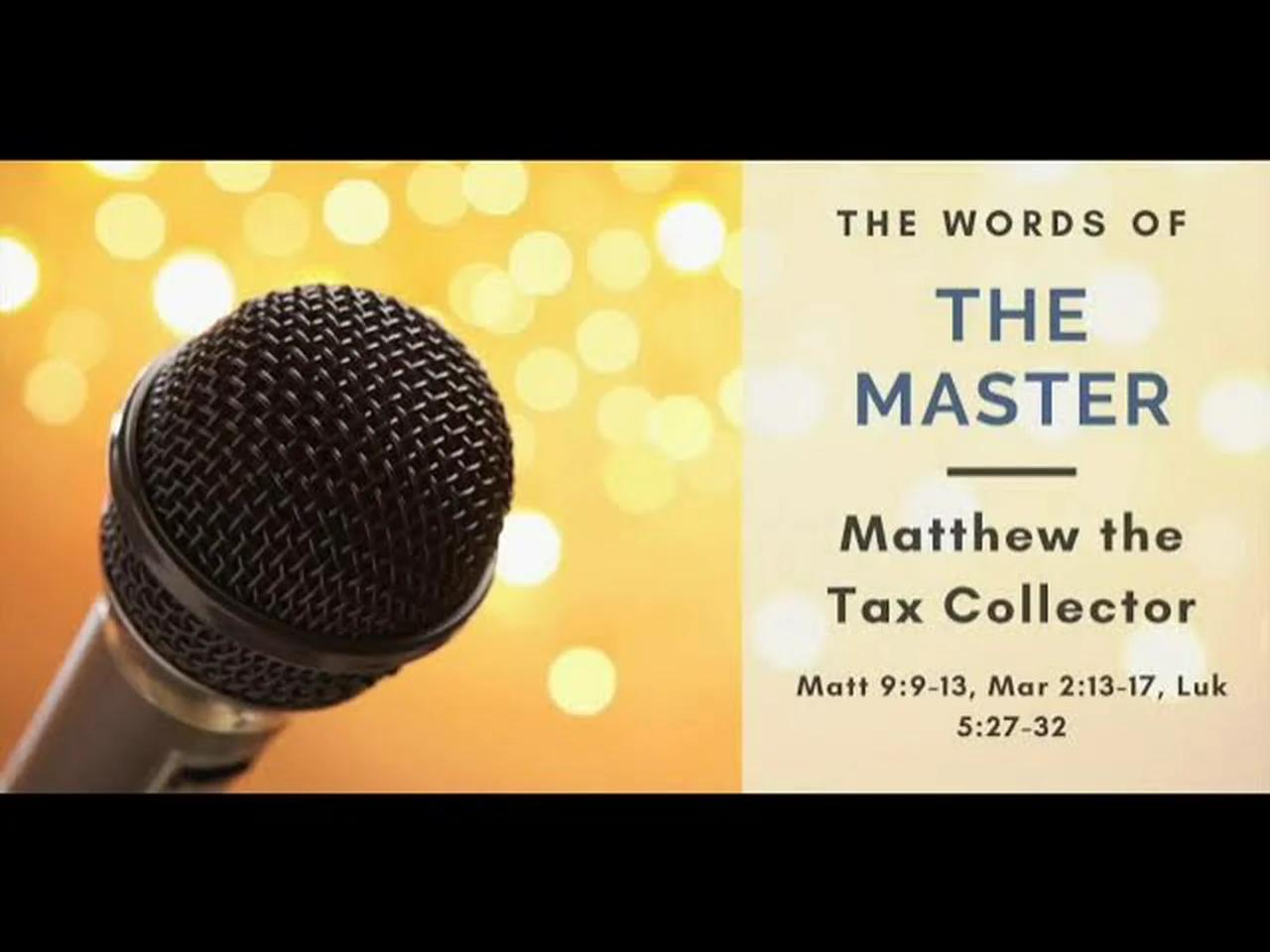 Matthew the Tax Collector