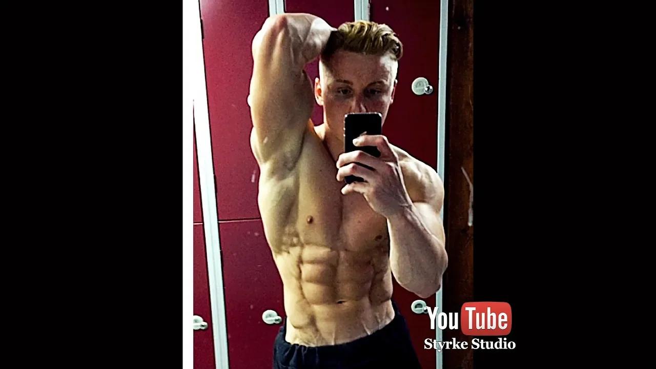 Teen Bodybuilding Posing Pump Bodypower Sam Tray Styrke Studio
