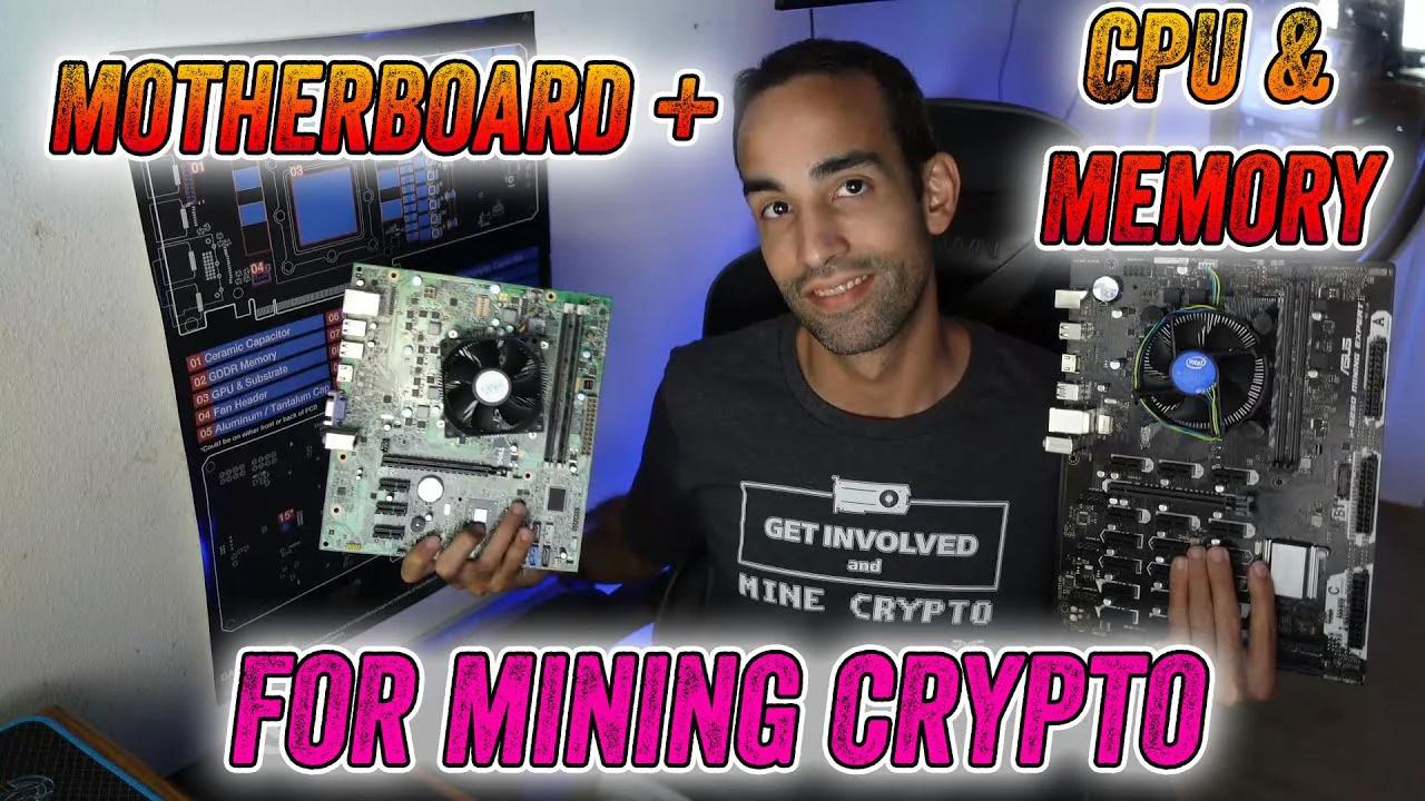 How to Build a Mining Rig - Part 2 - Motherboard, CPU, & Memory