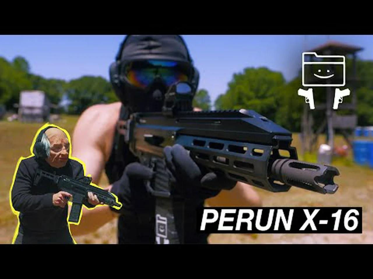 Tinck Perun X-16: Mini SCAR At The Range