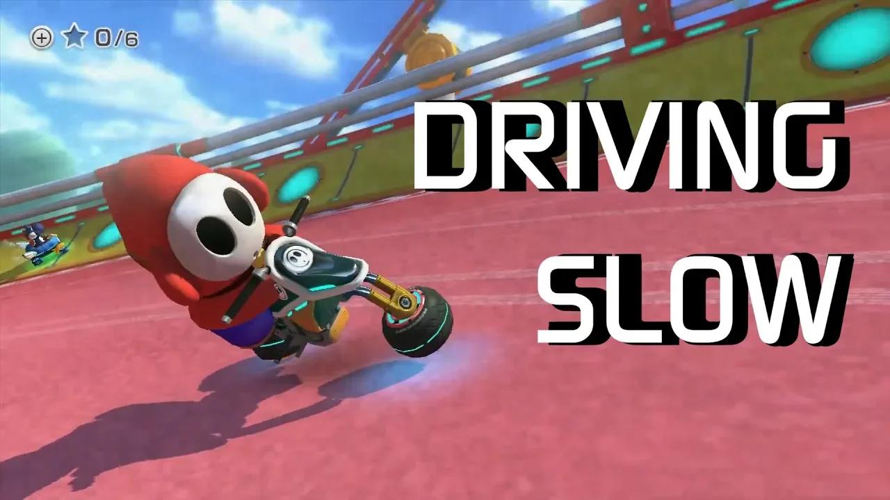 Mario Kart 8 - How Slow Can You Go in Online Races?
