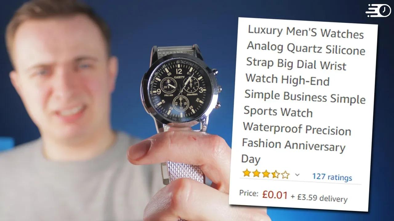 How Bad Is The CHEAPEST Watch On Amazon?