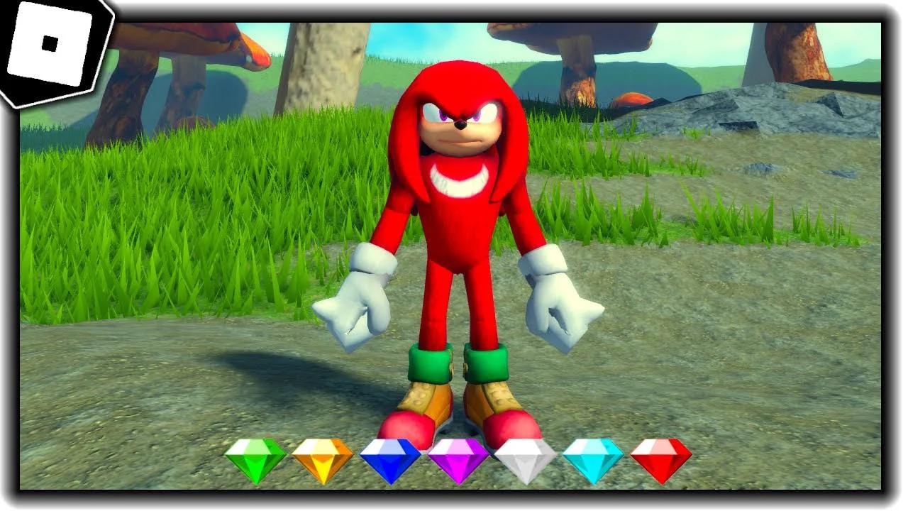 How to get KNUCKLES BADGE in SONIC MOVIE EXPERIENCE - Roblox