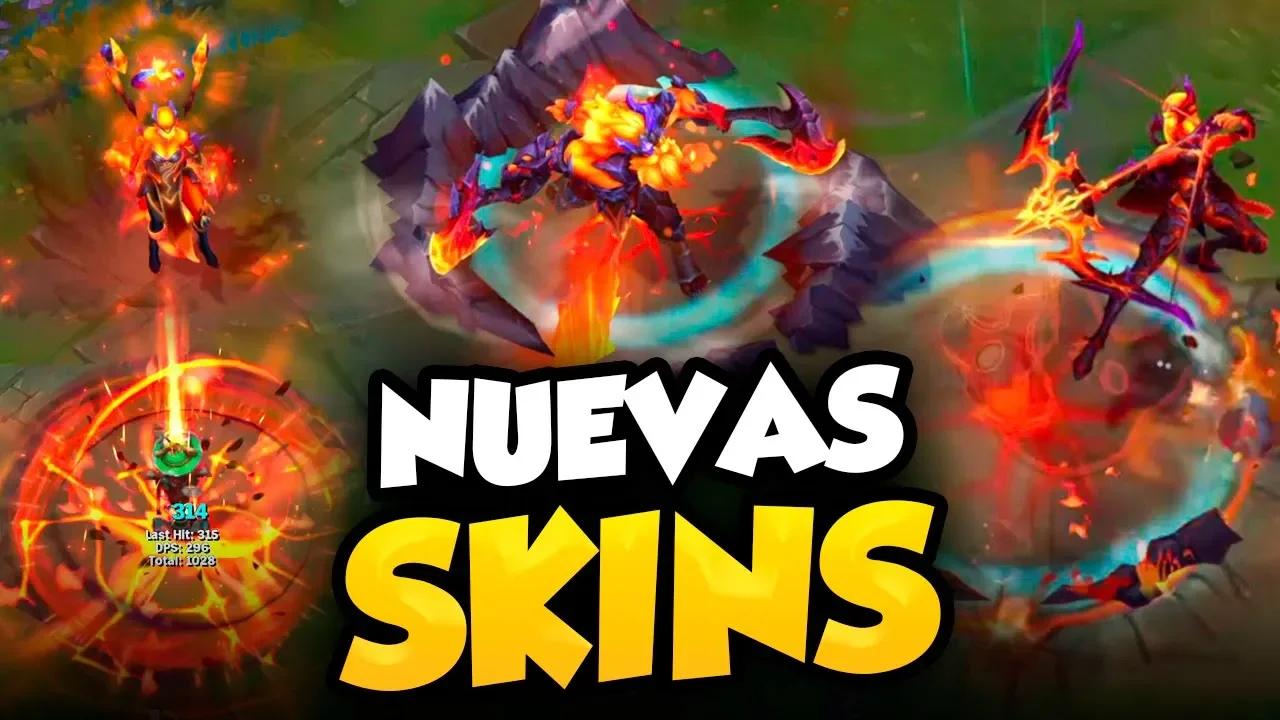 🔥 NUEVAS SKINS INFERNALES | ASHE - KARMA - OLAF ¿Son SKINS de RELLENO?
