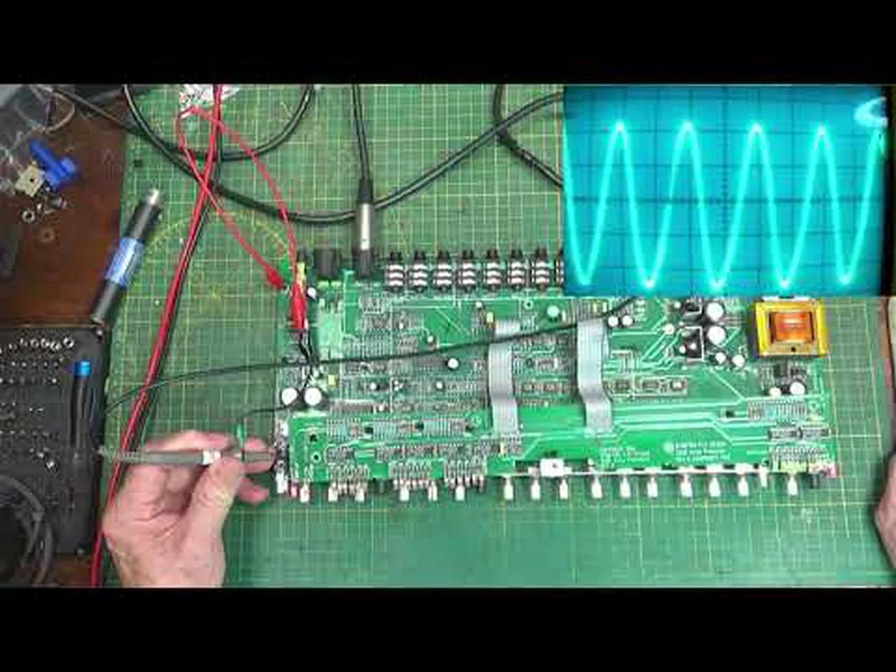 Repair Symetrix 528E Clip Light Stays On