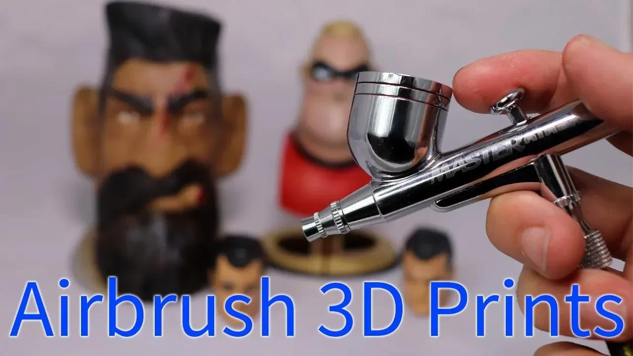 Learning To Airbrush 3d Prints