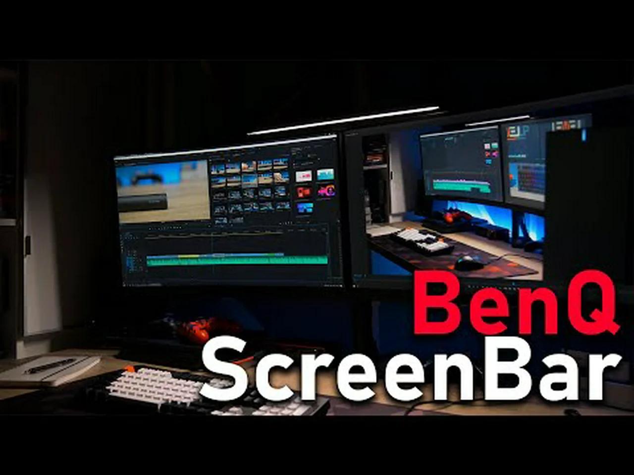 BenQ ScreenBar Review - THE BEST monitor desk lamp you can get!
