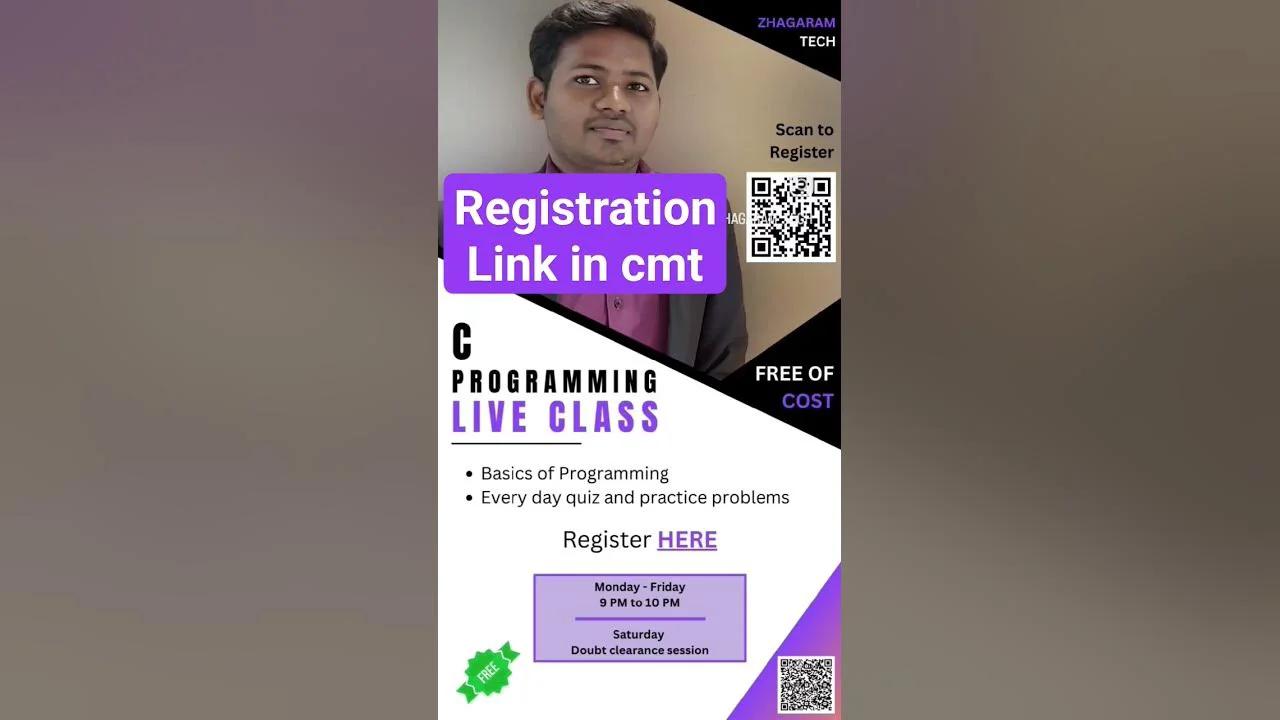 C Programming Full Course In Tamil Programmingintamil Coding
