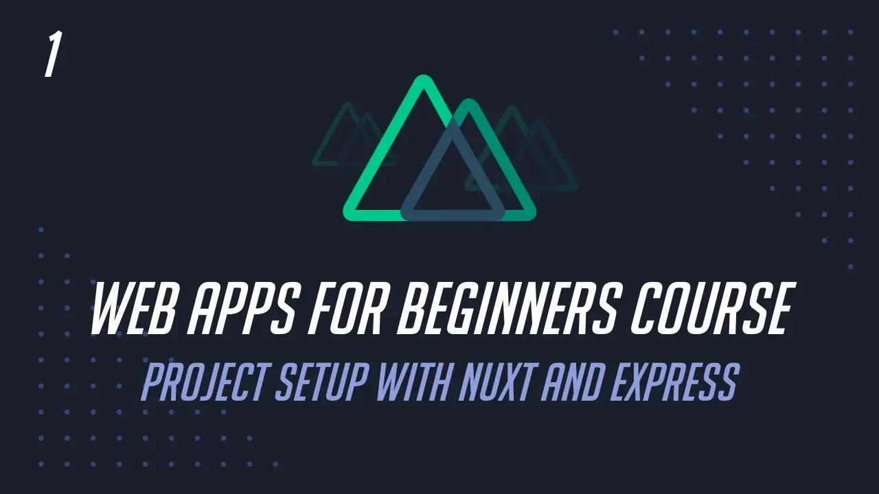 Web Application Development Course - Project Setup