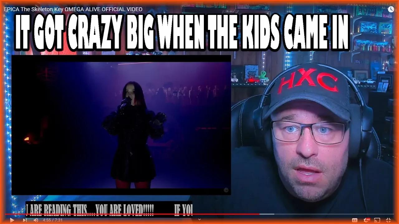 EPICA - The Skeleton Key - (ΩMEGA ALIVE) (OFFICIAL VIDEO) REACTION!