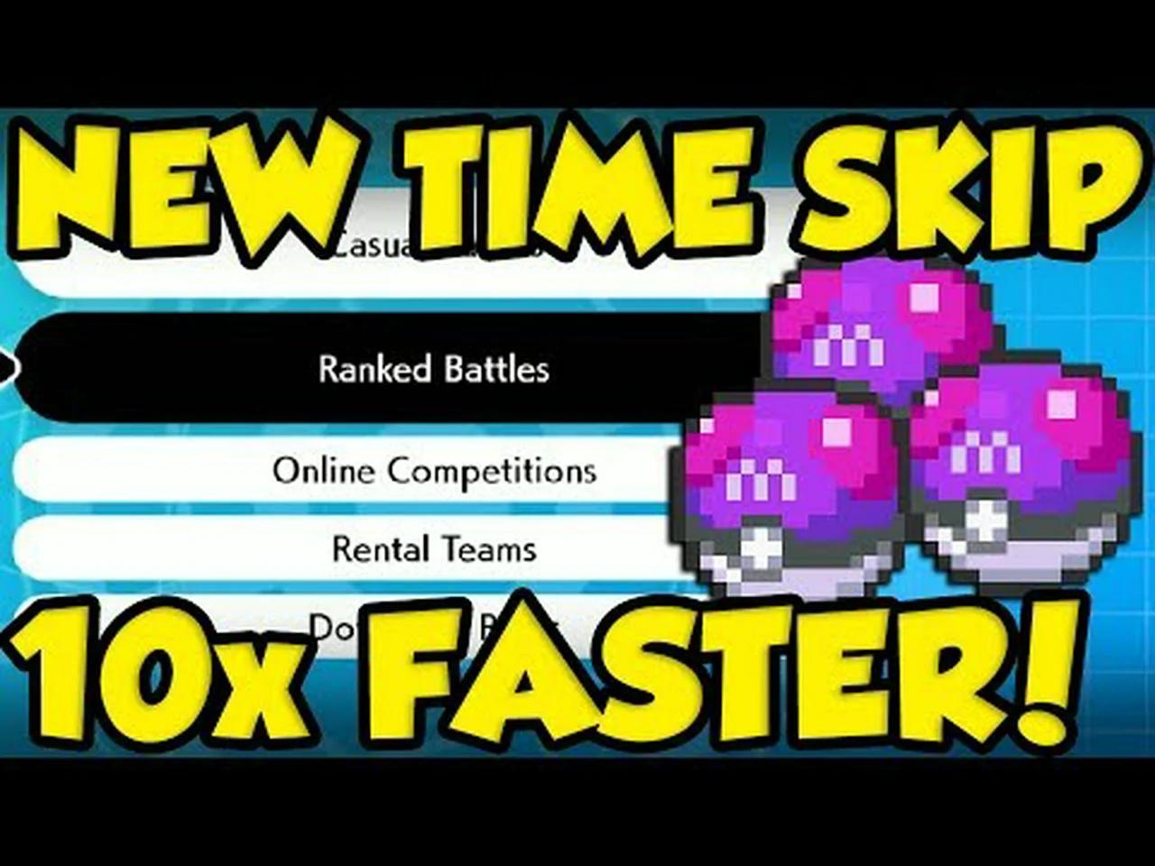 NEW TIME SKIP DISCOVERED! FASTEST Pokemon Sword and Shield Clock Change