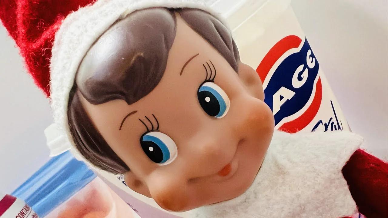 ELF TRAPPED INSIDE THE FRIDGE!
