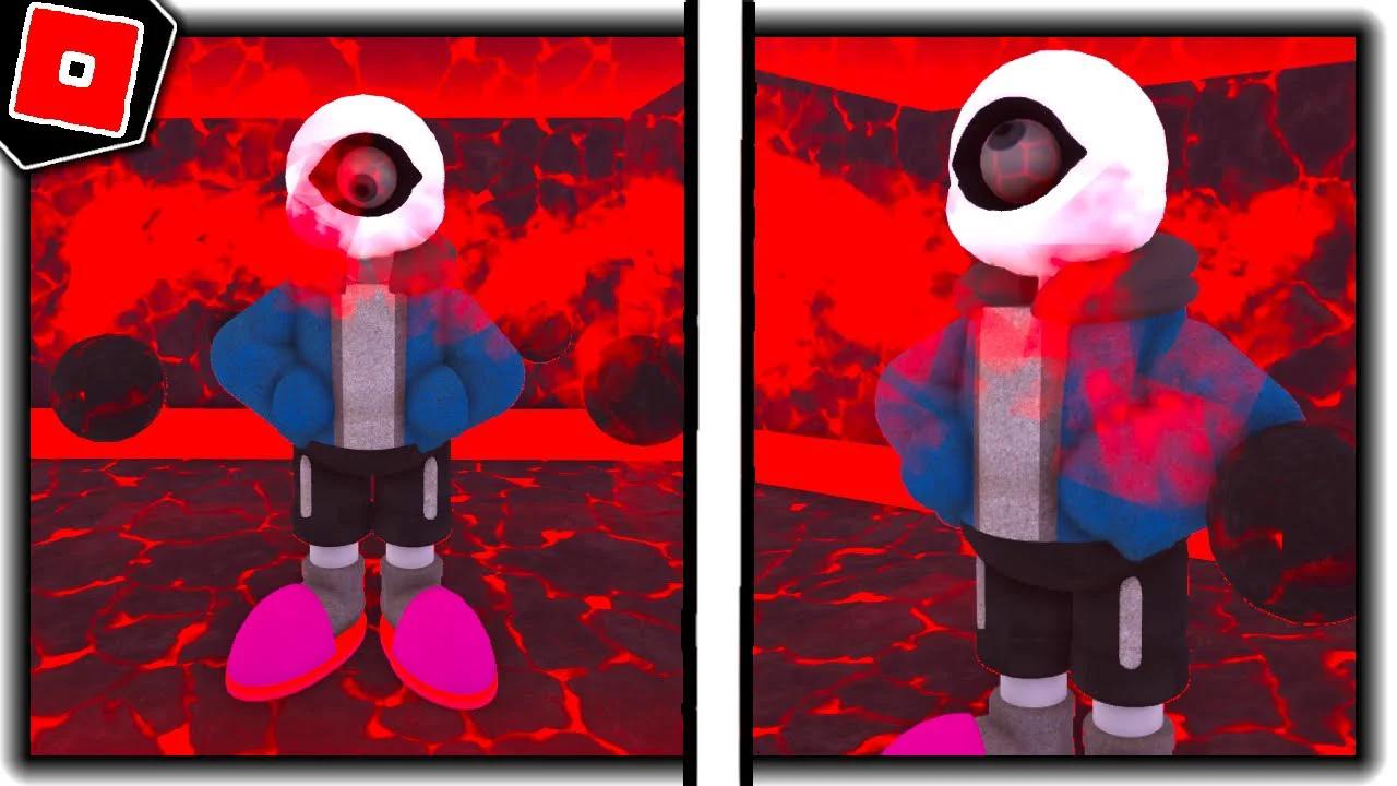 How to get LAVA VOID SANS BADGE in UNDERTALE WEIRD MULTIVERSE 2.0 - Roblox