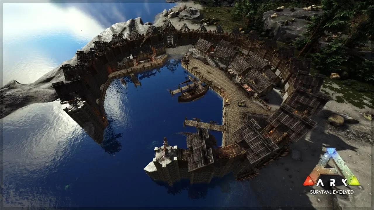 Ark: Viking Port Town - Speed Build | Ep 1