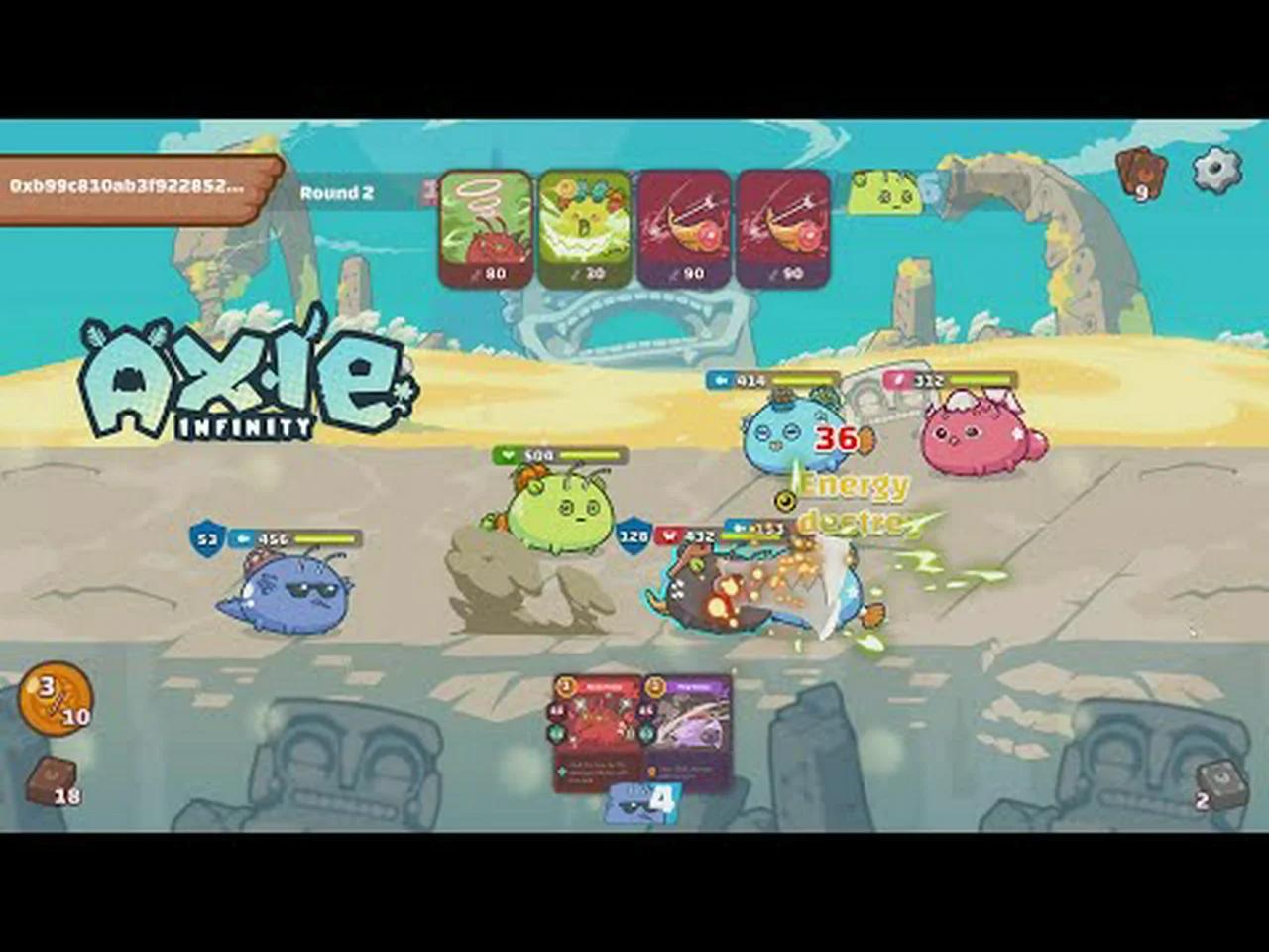 Axie Infinity - A Quite Challenging Arena Sesh (GAMEPLAY)