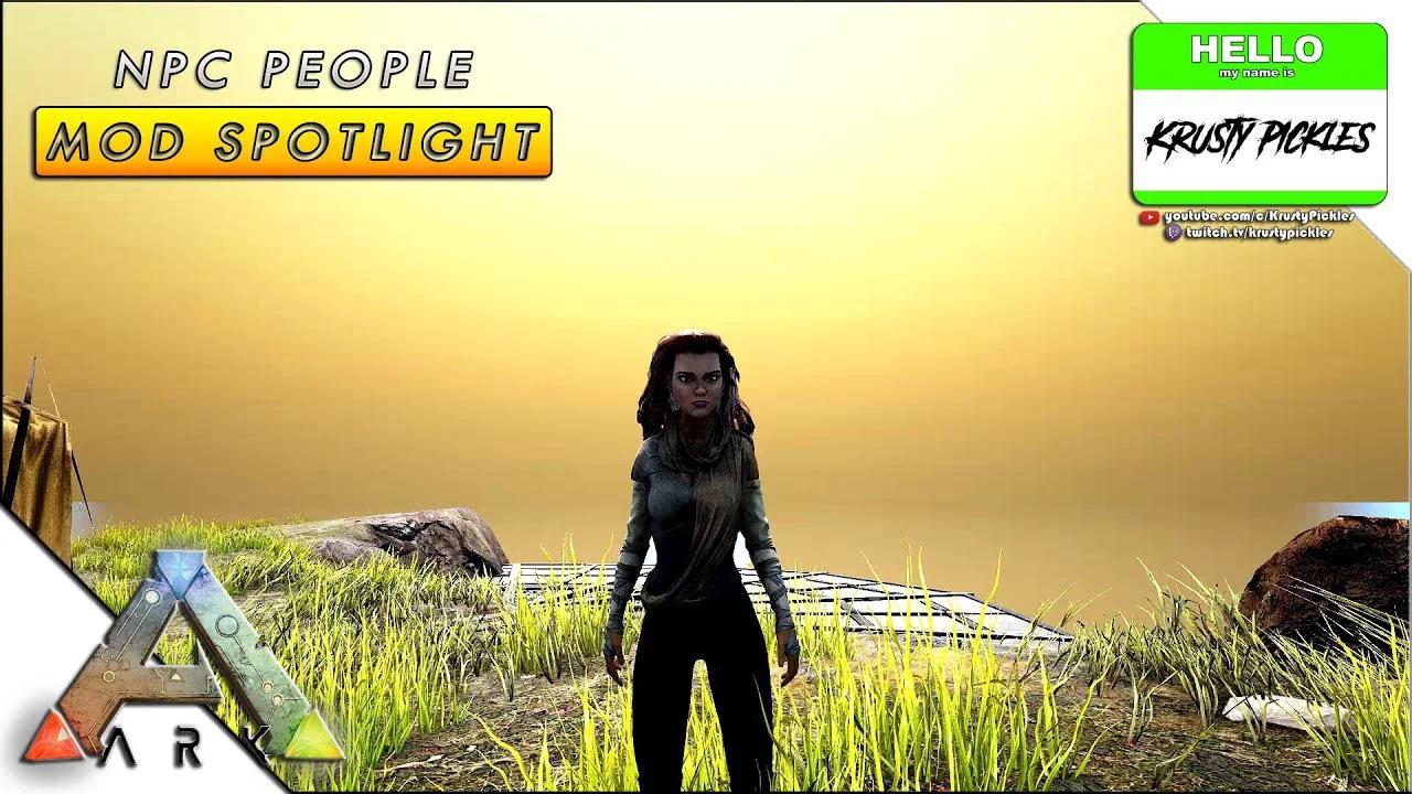 Ark: Survival Evolved - Mod Spotlight - NPC People (Bush People ...