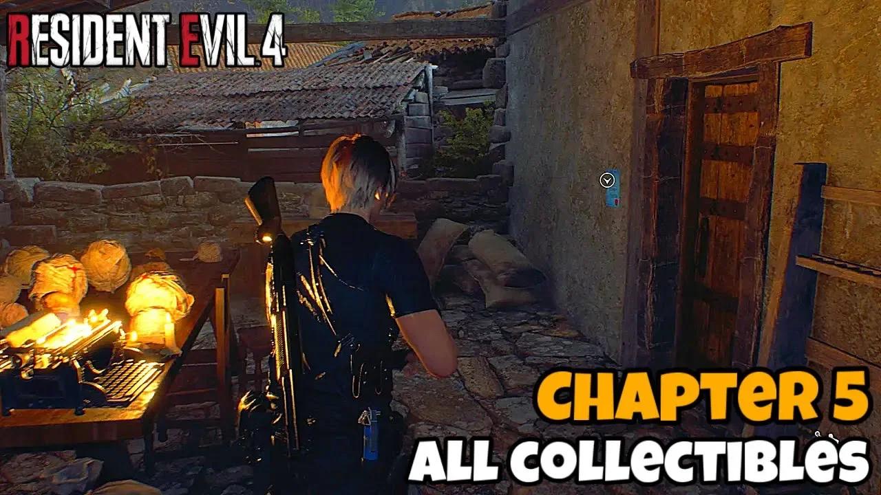 Resident Evil 4 Remake - Chapter 5 All Collectible Locations (Treasures, Castellans, Requests etc)