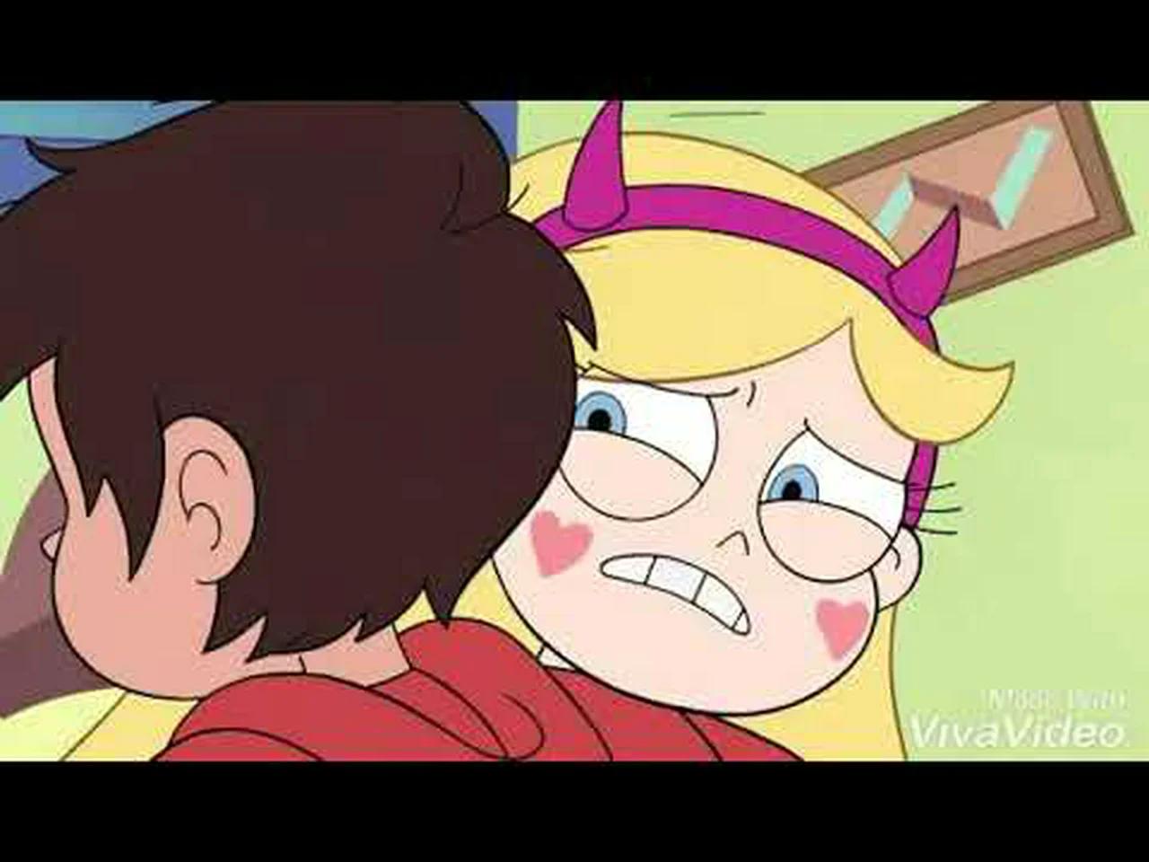 Starco Hug + Blushing - Star vs The Forces Of Evil 3X20