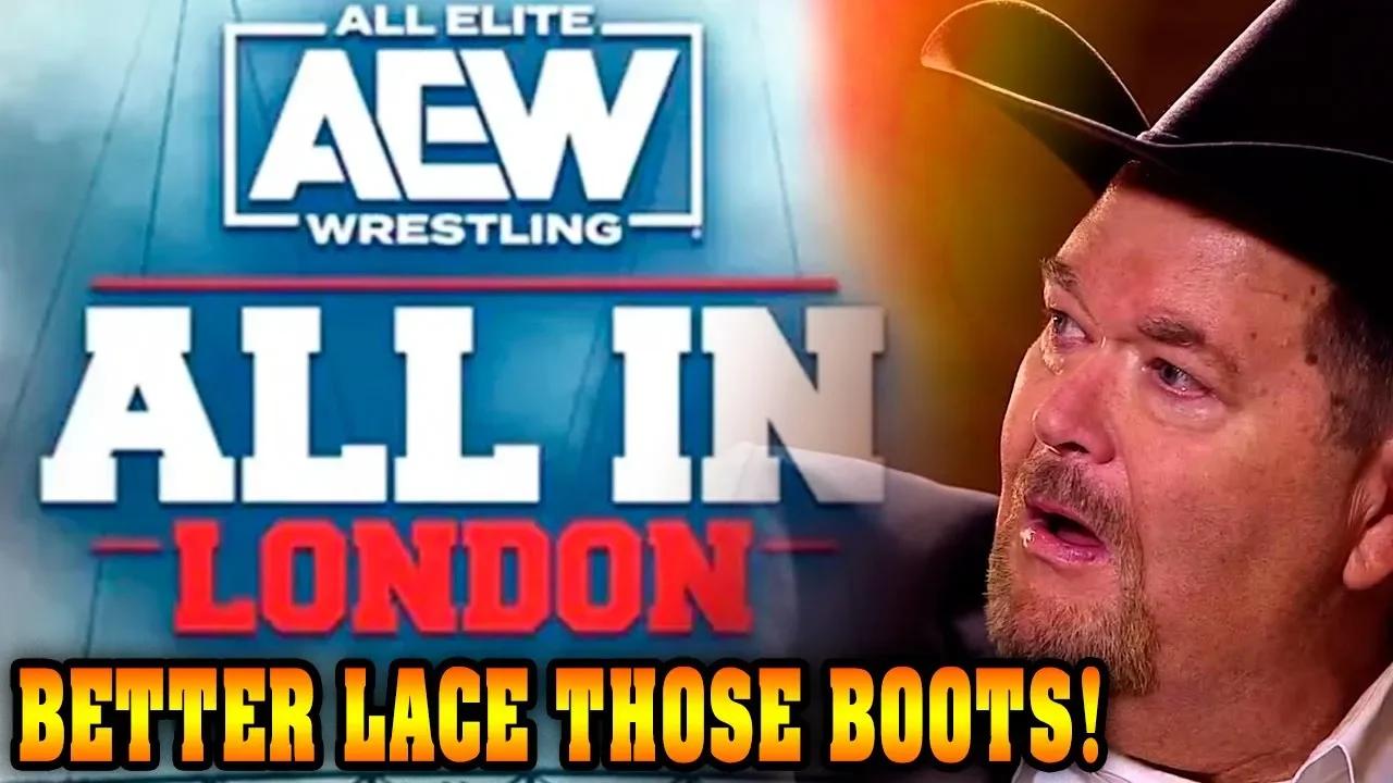 Jim Ross On Keeping The AEW Wembley Show Card A Surprise