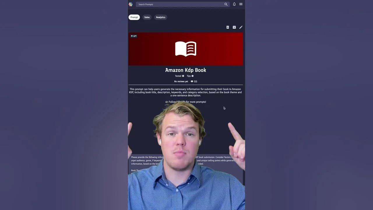 ChatGPT Prompt Tutorial - use chatgpt to create amazon ebooks #chatgpt #ebook #amazonkdp