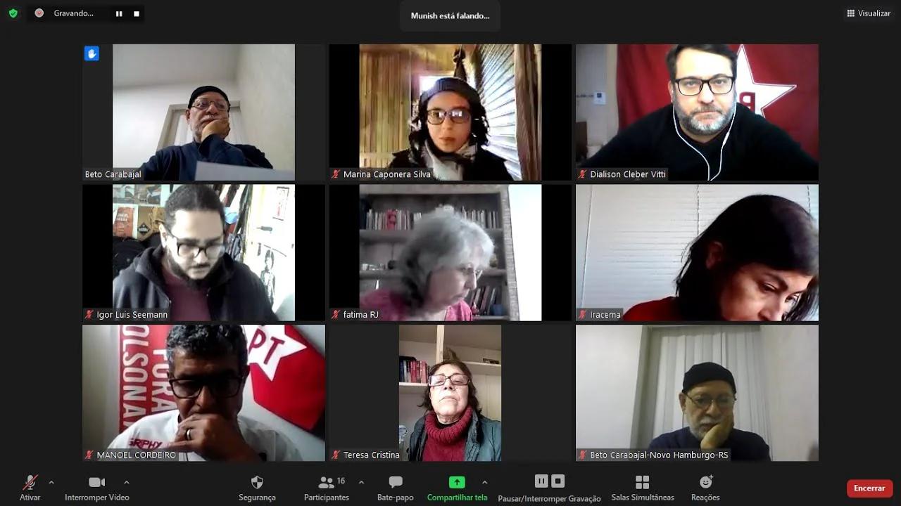 Projeto Nova Primavera do PT - Oficina 4 | Parte 2 - Turma 1G – 30/06/2021