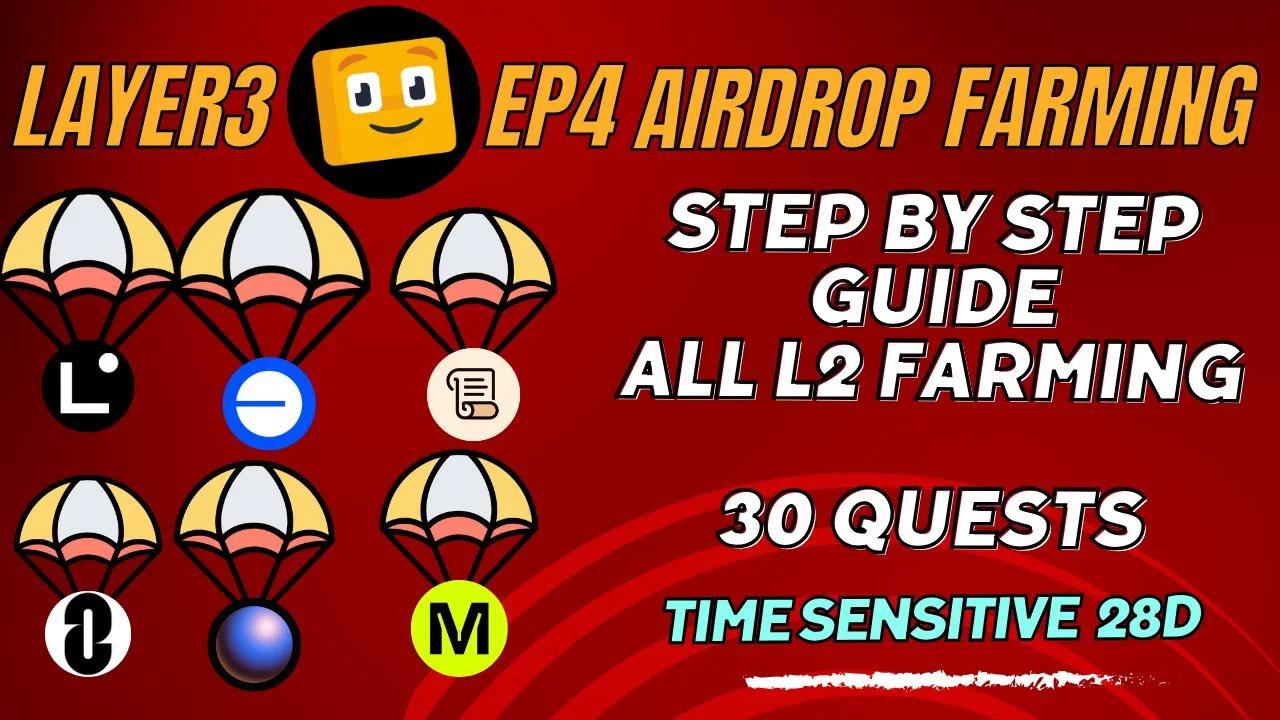 The Ultimate LAYER 3 Airdrop farming EP 4: Master Layer3 & Farm Beyond L2 with My Step-by-Step Guide