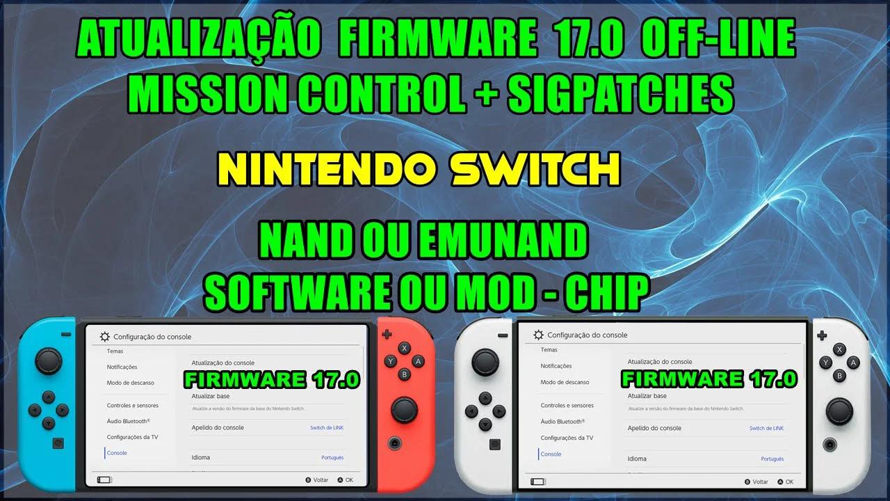 ATUALIZAÇÃO FIRMWARE 17.0 OFF-LINE - MISSION CONTROL + SIGPATCHES ...