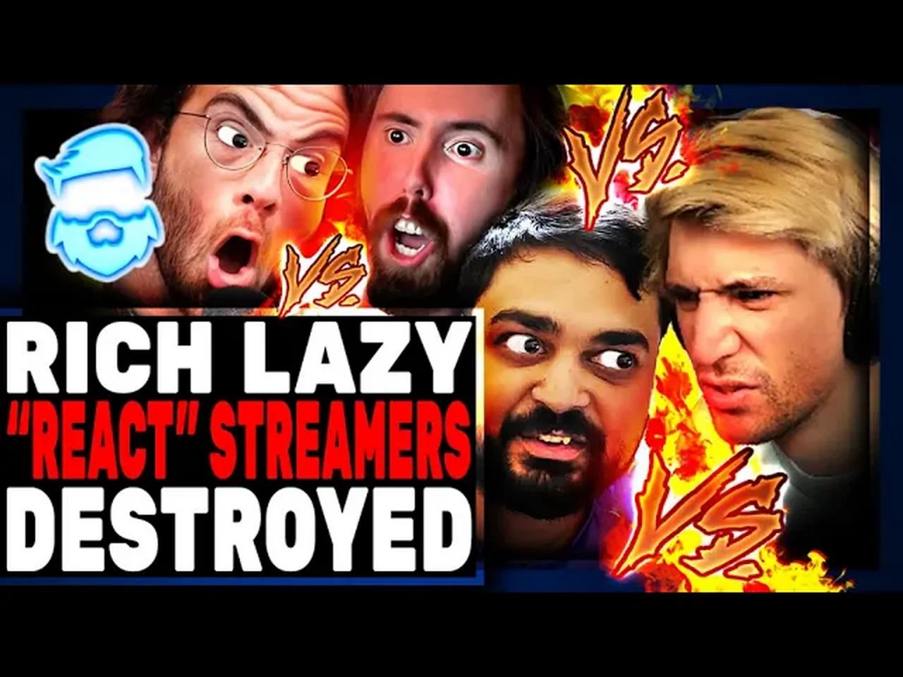 Streamers Hasan & xQc DESTROYED For Lazy Reaction Vids STEALING From Youtubers! Asmongold Spared