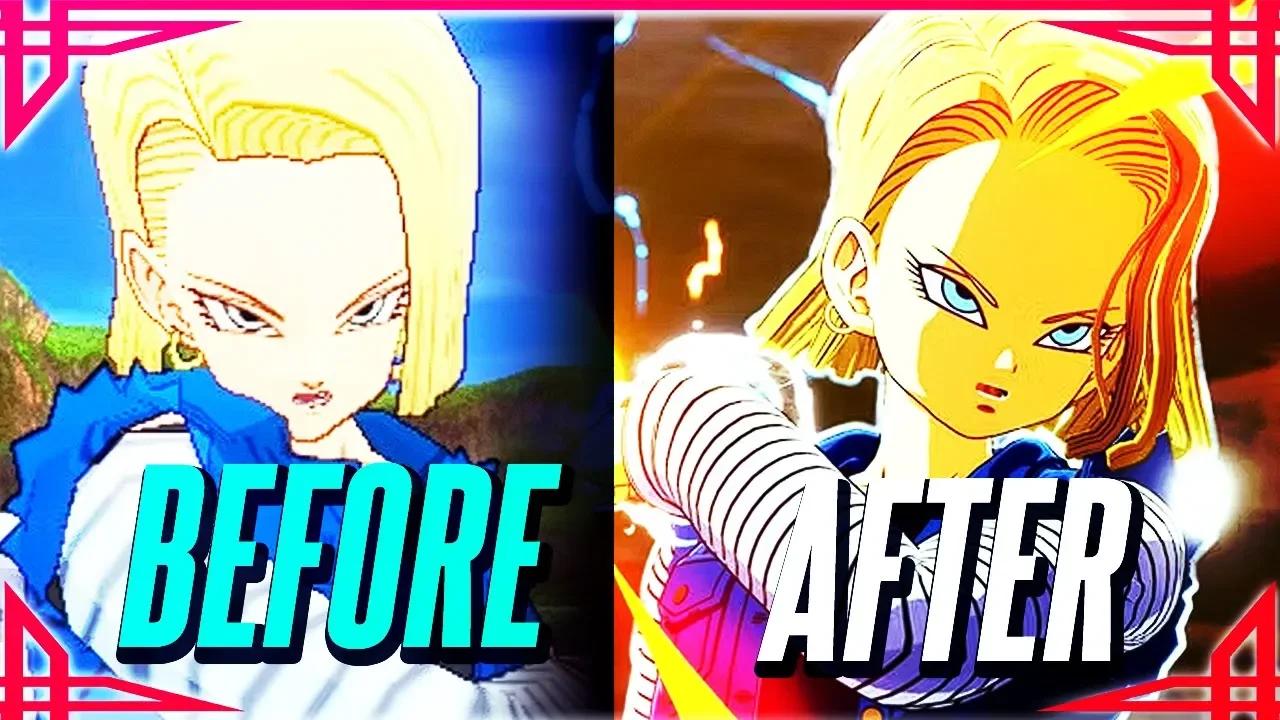 Sparking ZERO: MOVESET: Android 18 Comparison - ATTACKS & Ultimate Attacks