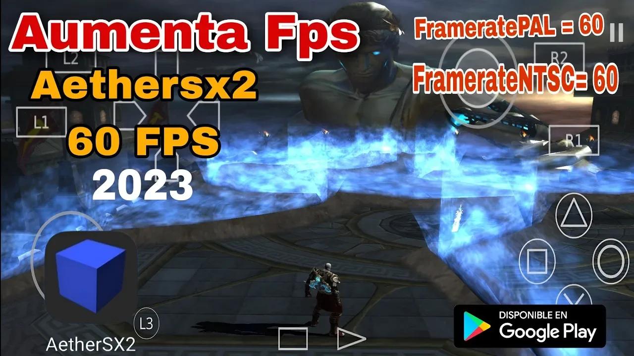 Opción Secreta Para Mejorar Aethersx2 60 Fps Estables/God Of War 2 Configuración Aethersx2 2023